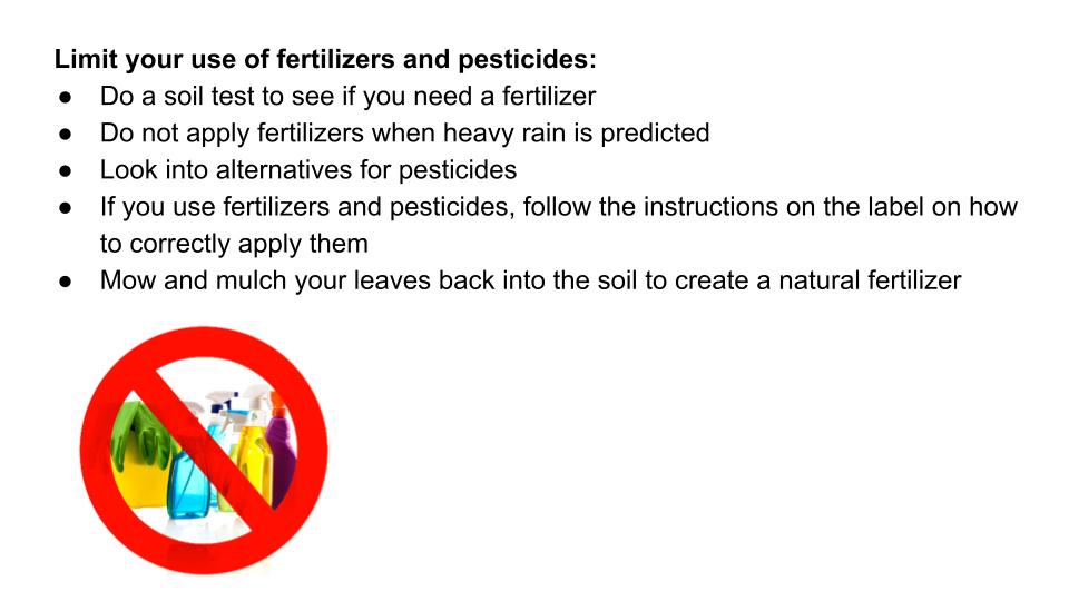 Borough of River Edge New Jersey Bergen County - Limit Fertilizer and ...